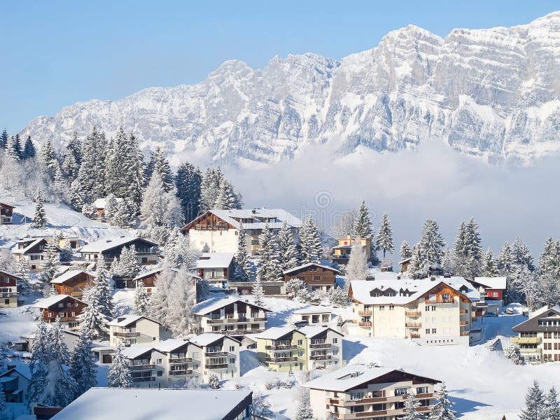 Winter in alps stock image. Image of life, blue, alps - 23072189