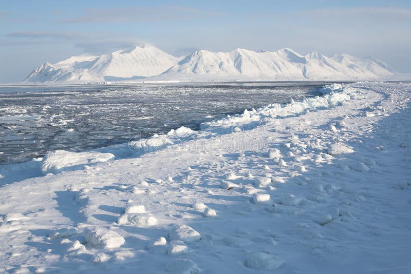 Winter In The Arctic - Landscape Stock Image - Image: 19048775