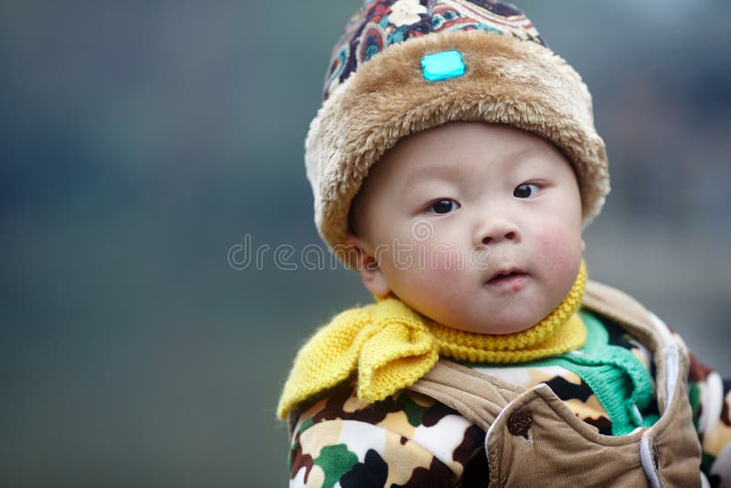 Winter Baby stock image. Image of small, expressions - 48089007