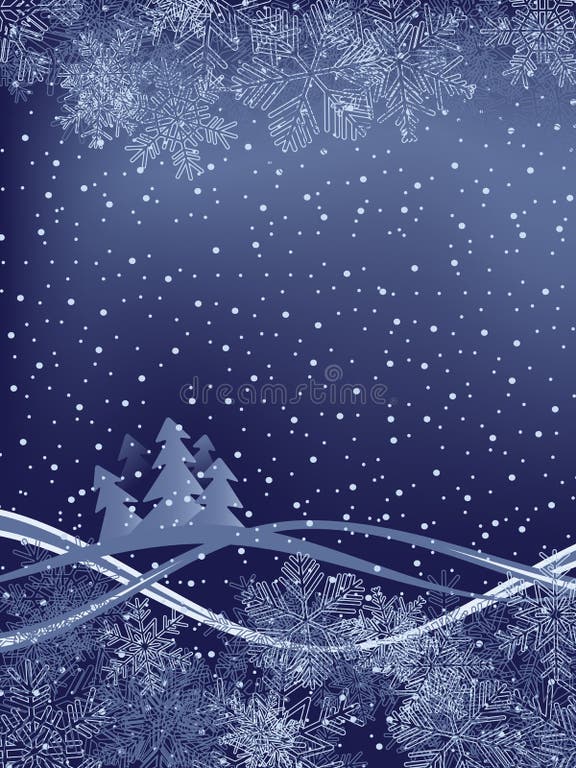 Winter Background stock vector. Illustration of glitter - 12129598