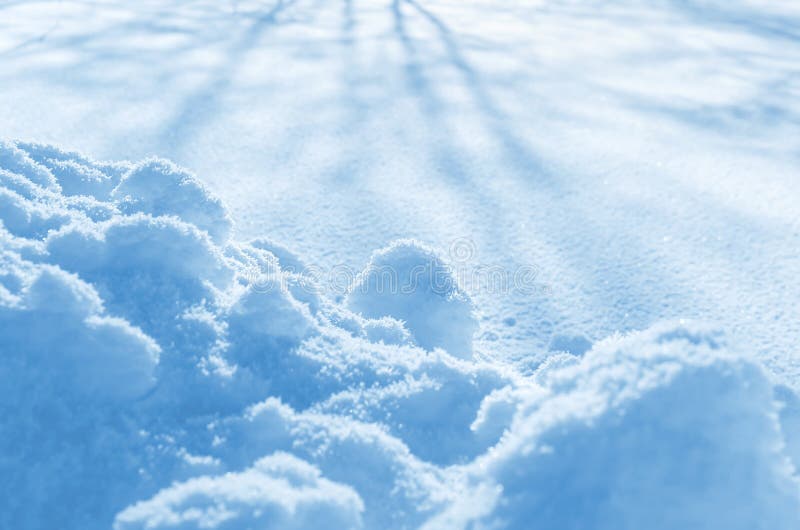 Clumps of Snow after Clearing the Footpath Stock Photo - Image of ...