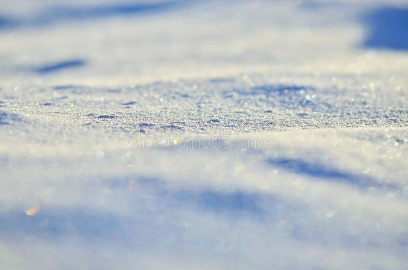 Shiny Snow with Shadow from Trees Stock Image - Image of frozen, shadow ...