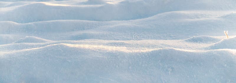 Winter Background with Snow-covered Wavy Uneven Ground Surface, Snow ...