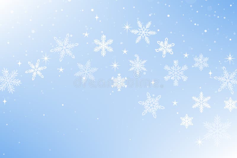 Winter Background Vector Illustration, Snowflake Wave Festive Wallpaper ...