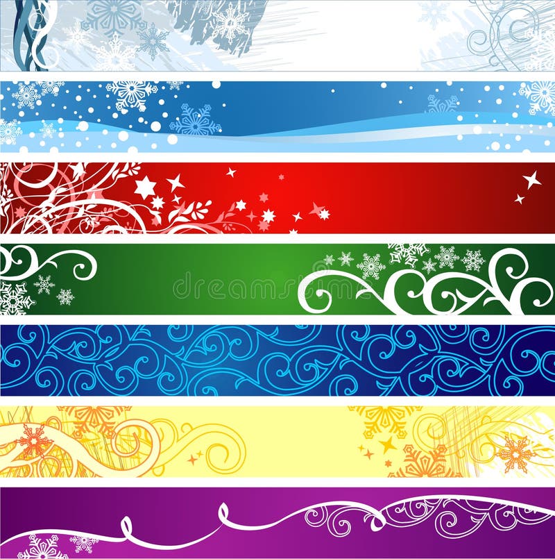 Seasons birds banners stock vector. Illustration of happiness - 3947438