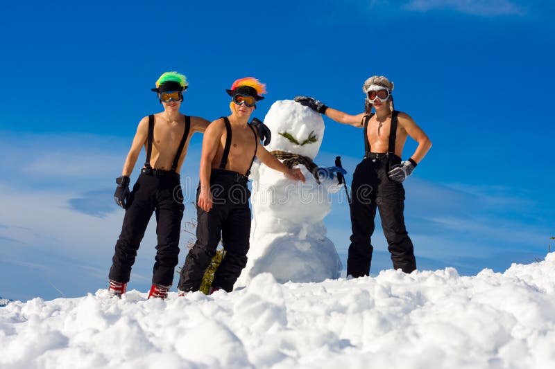 Naked Male Winter Sports Stock Photos - Free & Royalty-Free Stock ...