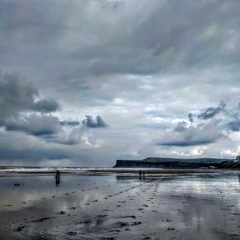 Winter beach stock photo. Image of winter, beach, reflections - 79542216