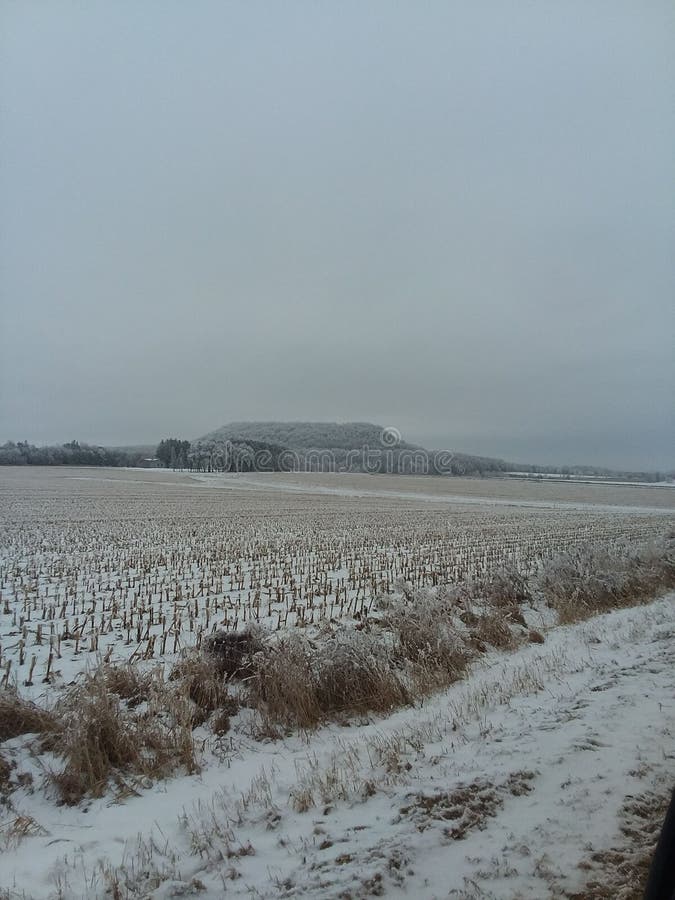 Winter Begins stock image. Image of tundra, wave, winter - 243065259