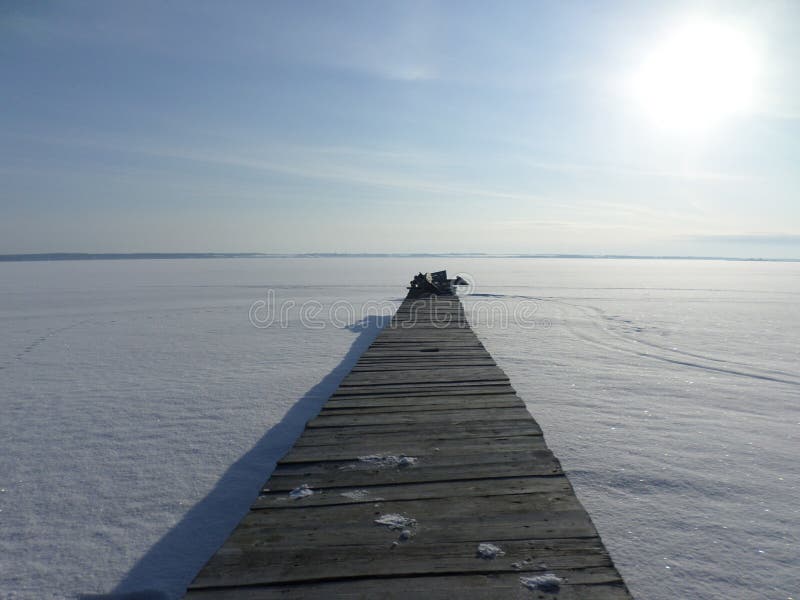 Winter berth stock photo. Image of white, lake, frozen - 69451786