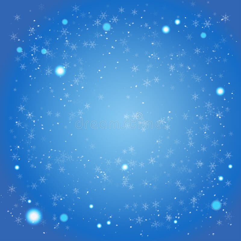 Winter blue background stock vector. Illustration of background - 62208464