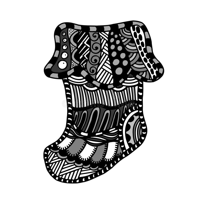Boot Zentangle Stock Illustrations – 80 Boot Zentangle Stock ...