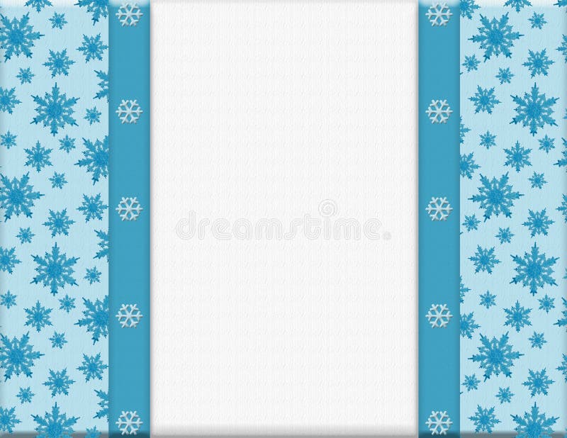 Snowflake Border stock illustration. Illustration of background - 17412204