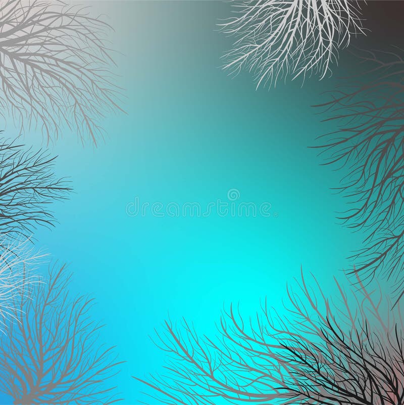 Winter Branch on Light Background. Beautiful Winter Branch, Great ...