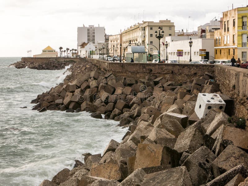 Winter in Cadiz stock image. Image of ocean, outdoor - 39088129