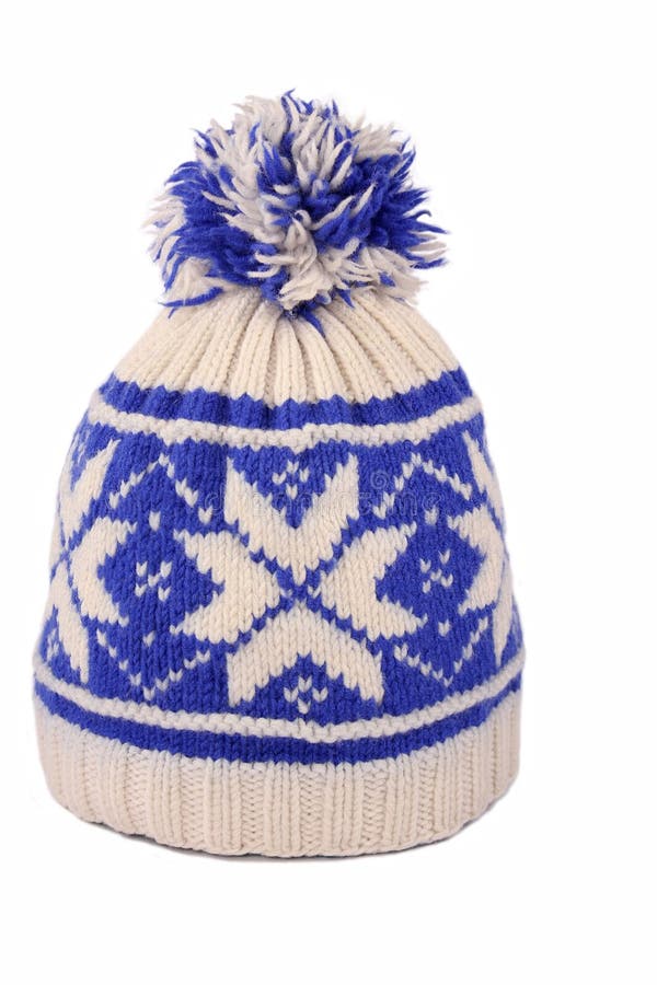 Winter cap stock image. Image of blue, clothes, snow - 13578569