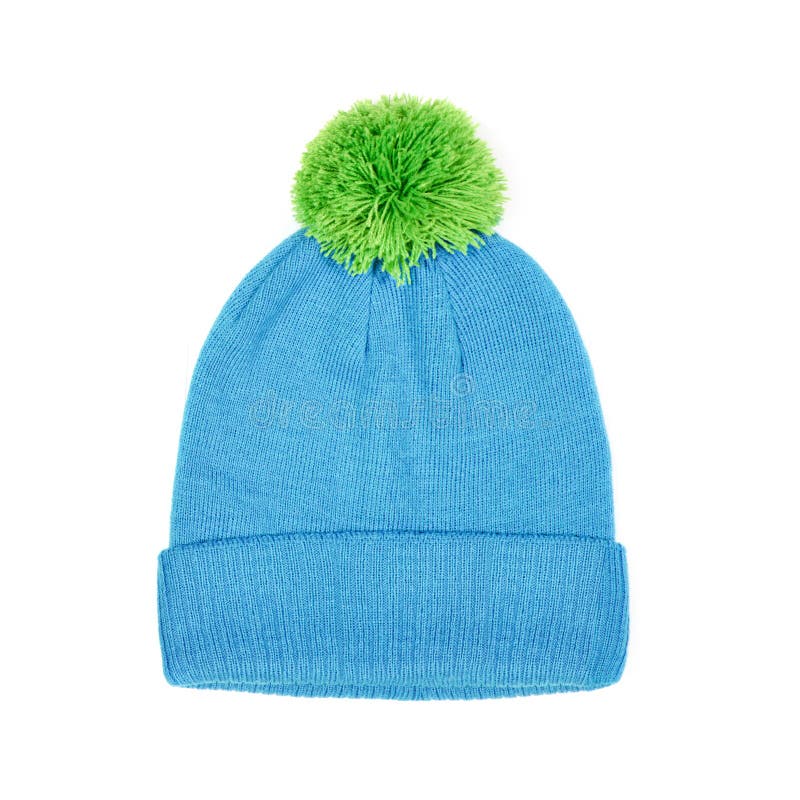 Winter Cap Isolated on White Stock Image - Image of comfortable ...
