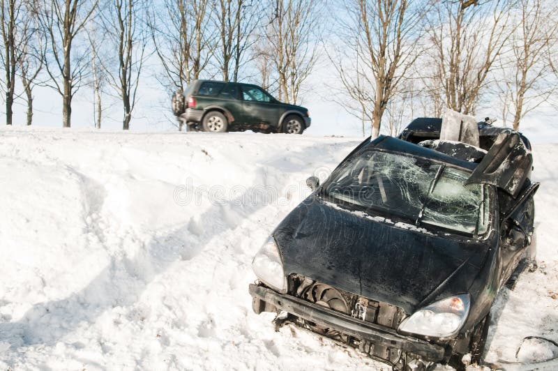 Car Stuck in Snow Storm stock photo. Image of tire, covered - 14165272