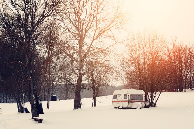 Vintage Caravan stock photo. Image of adventure, gypsy - 38759460