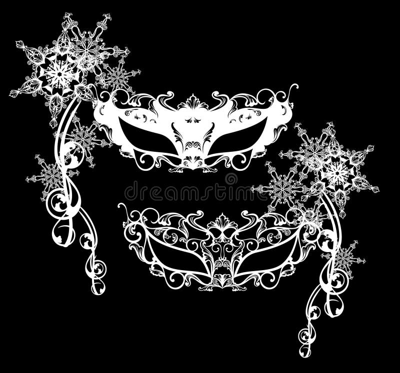Masquerade masks vector stock vector. Illustration of secret - 32828118