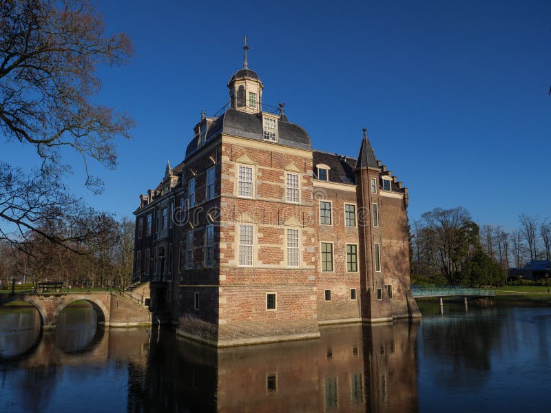The Castle of Ruurlo in the Netherlands Stock Image - Image of holland ...