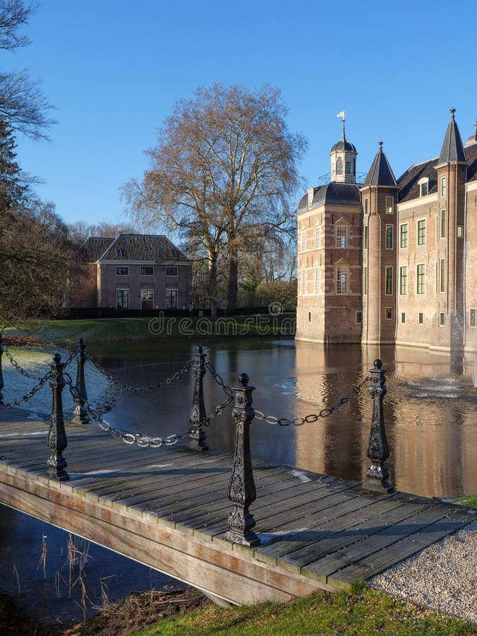 The Castle of Ruurlo in the Netherlands Stock Image - Image of tower ...
