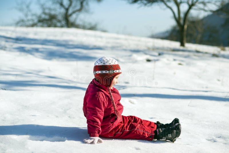 Winter child stock image. Image of funny, playful, smile - 28536451