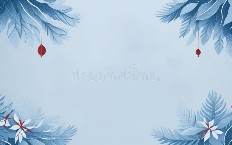 Winter Christmas Poster in Paper Cut Style. Stock Illustration ...