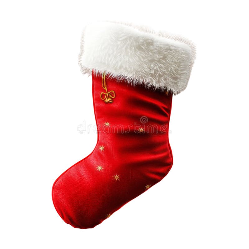 Winter Christmas Socks on Transparent Background - Ai Generated Stock ...
