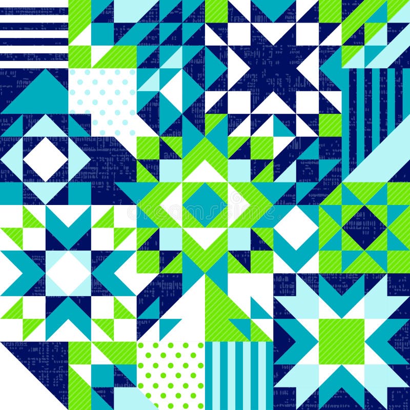 Triangle Square Quilt Block Pattern Stock Photos - Free & Royalty-Free ...
