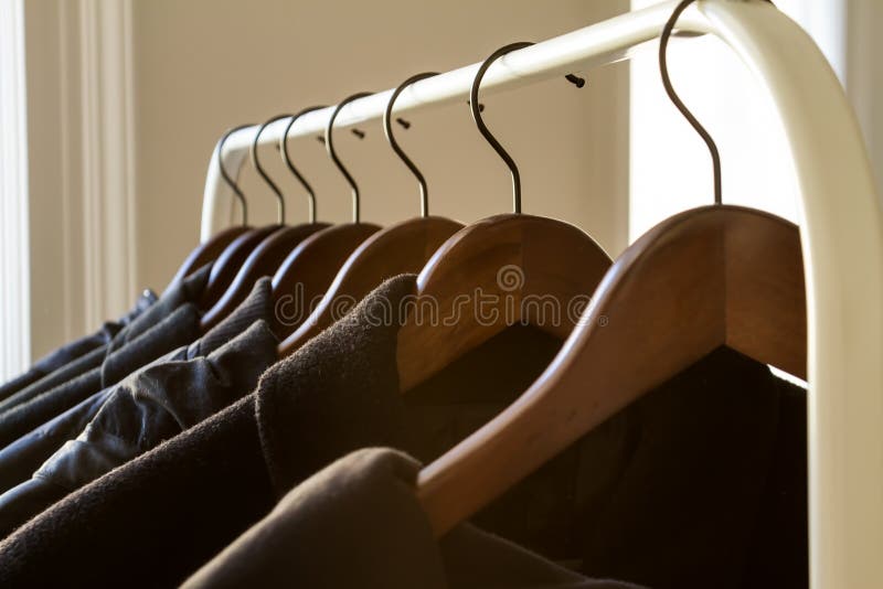Winter clothes stock image. Image of rack, cloth, casual - 45761765