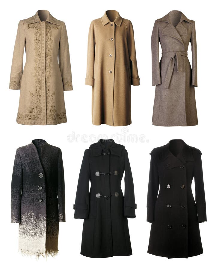 Collection of fur coats stock photo. Image of modern, objects - 7905030
