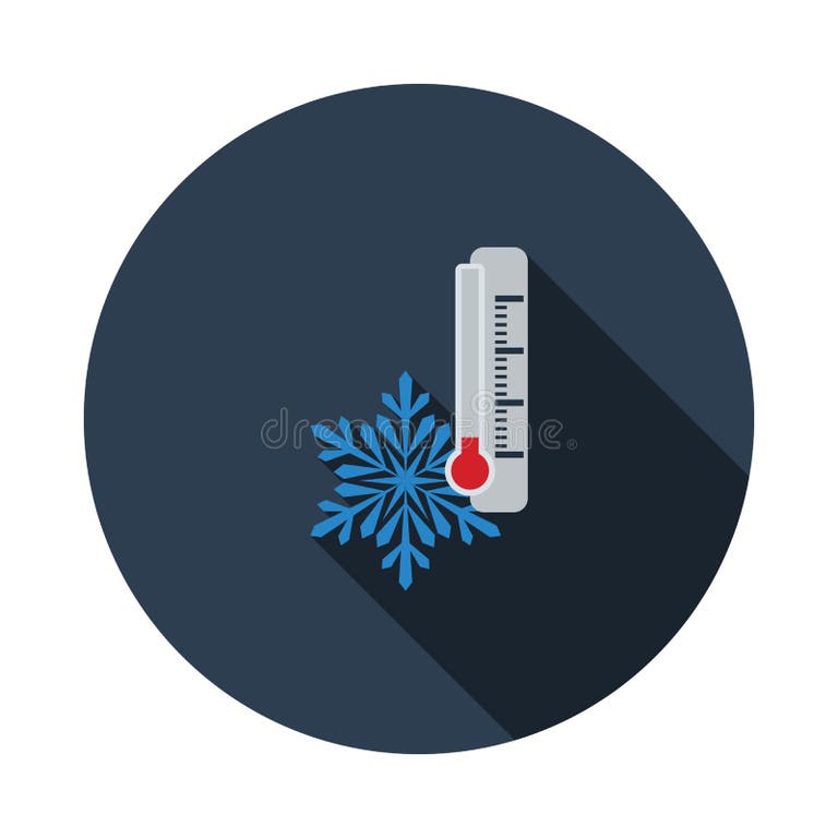 Winter Cold Icon stock vector. Illustration of nature - 254018909
