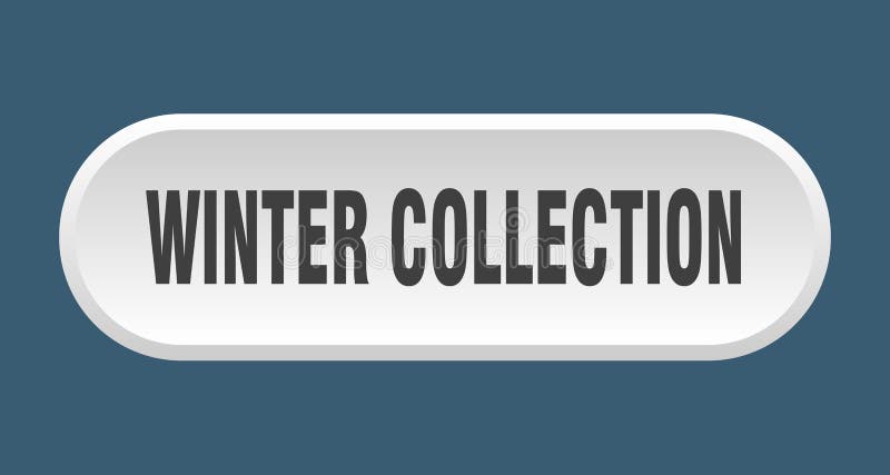 Winter collection button stock vector. Illustration of website - 196850481