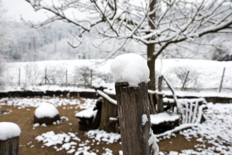 Winter scene in march stock photo. Image of cold, icee - 112505982