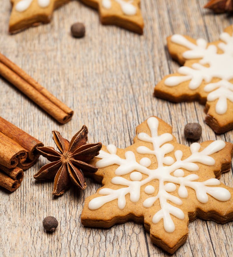 Winter Cookies stock photo. Image of baked, food, cute - 34113486