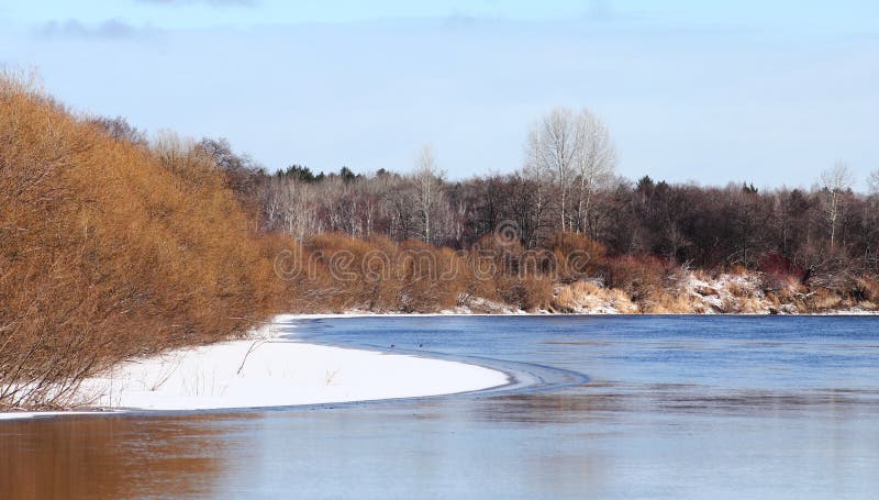 Winter Country landscape stock photo. Image of countryside - 61651228
