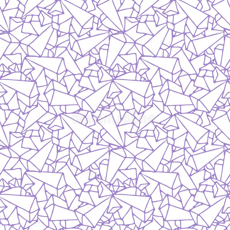 Winter Crystal Geometry Seamless Pattern for Fabric, Textile, Scrapbook ...