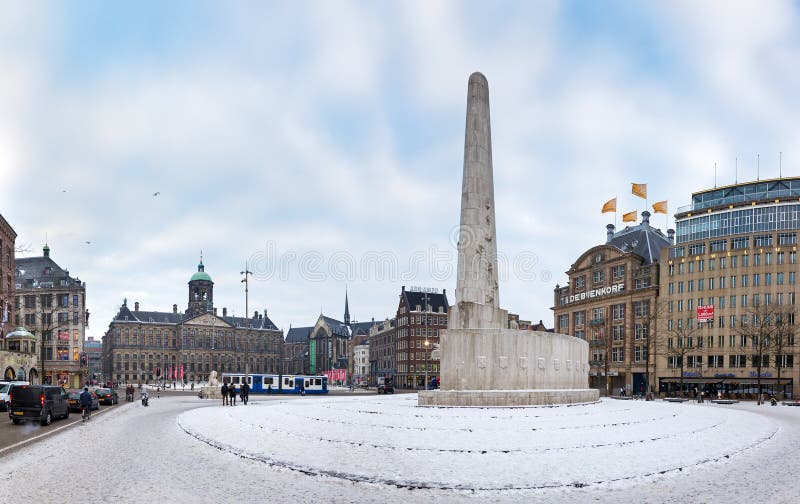 Winter Dam square editorial photo. Image of sightseeing - 30869171