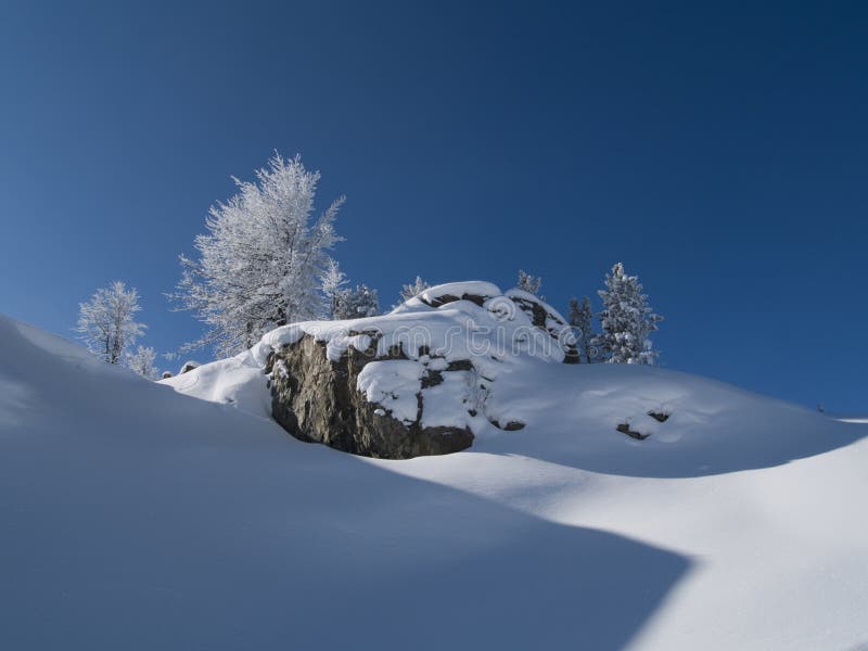 Winter day stock photo. Image of season, seminsky, rock - 8323874