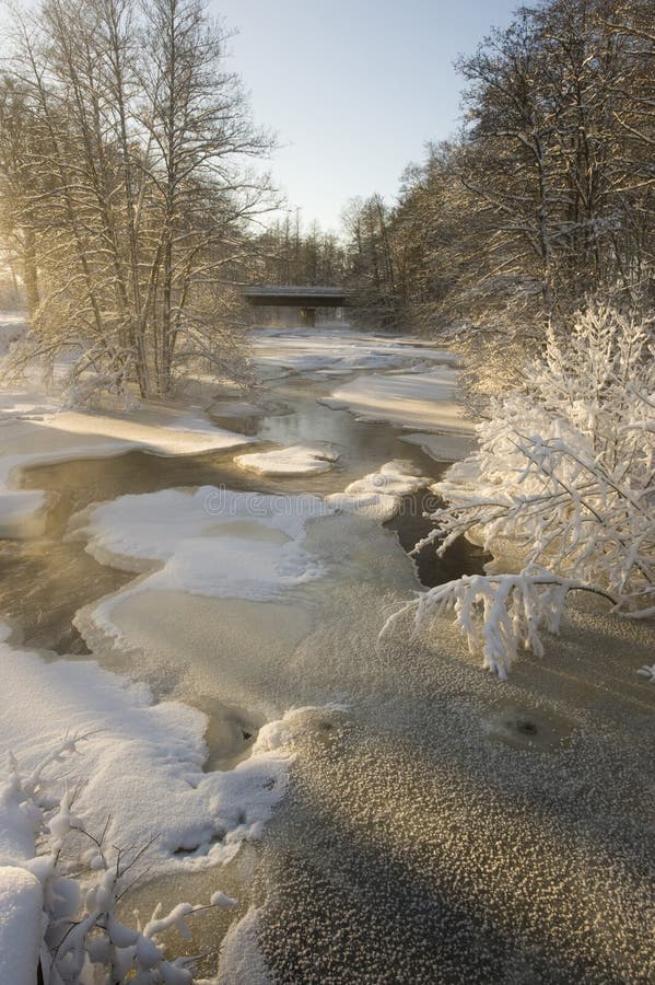 Winter day stock image. Image of white, season, landscape - 48592871