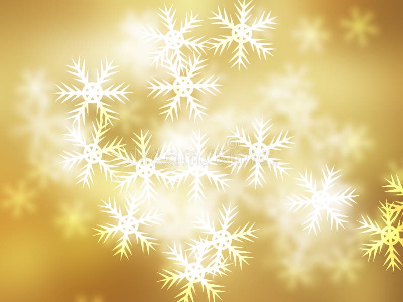 Winter Delightful Snowfall Colorful Elegant on Abstract Background ...