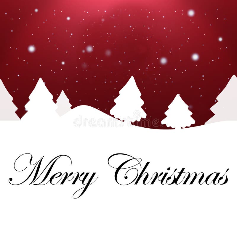 Winter Design stock illustration. Illustration of forest - 42107567