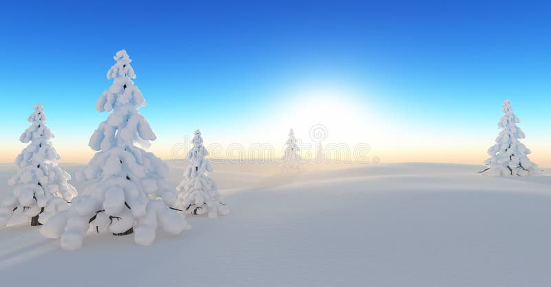 Winter dream stock illustration. Illustration of frost - 27549809