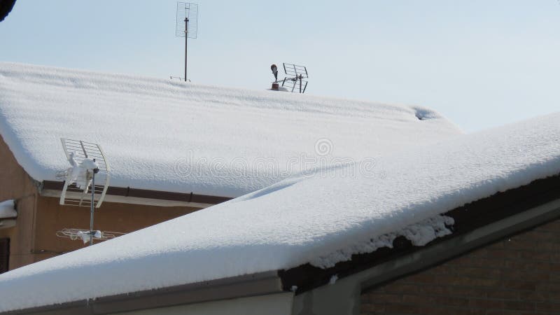 Heavy snowfall stock photo. Image of pure, landscape - 184444100