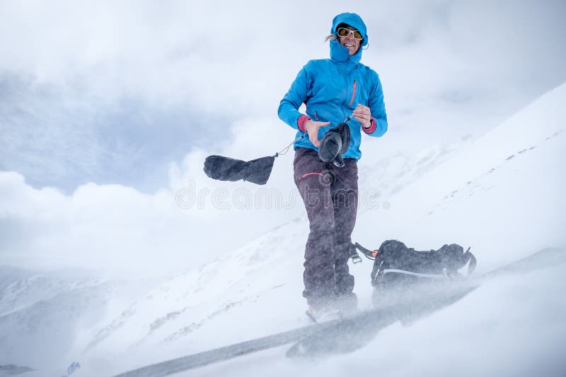 The cold wind of winter stock photo. Image of extreme - 13381844