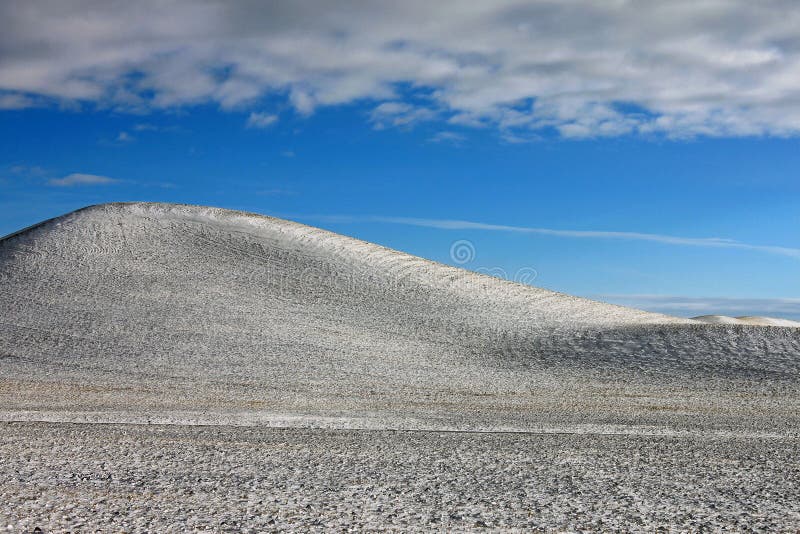 Winter Farm Field Covered in Fresh Snow Stock Image - Image of barren ...