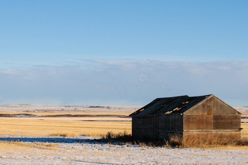 Winter Farmland stock image. Image of season, bare, equipment - 30417885