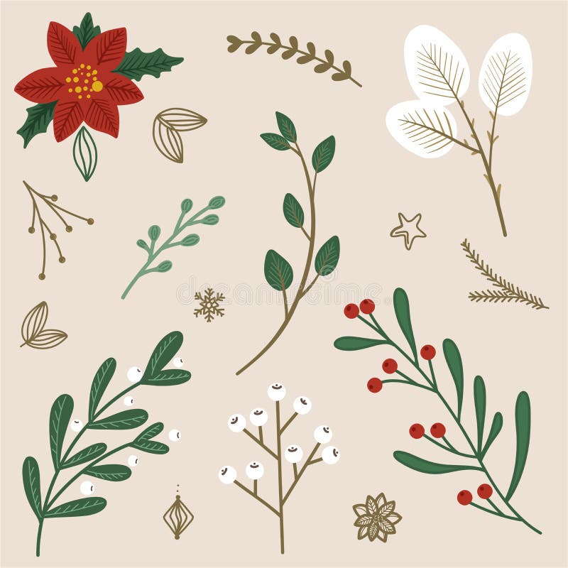 Winter Floral Pattern. Winter Texture, Printing, Textile Stock Vector ...