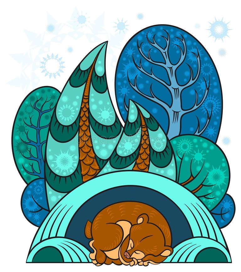 Trees Forest Den Stock Illustrations – 145 Trees Forest Den Stock ...