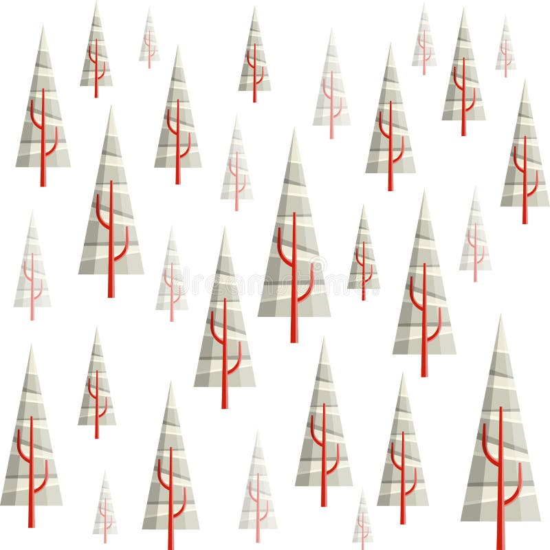 Seamless Triangle Pine Tree Pattern Stock Illustrations – 702 Seamless Triangle Pine Tree ...